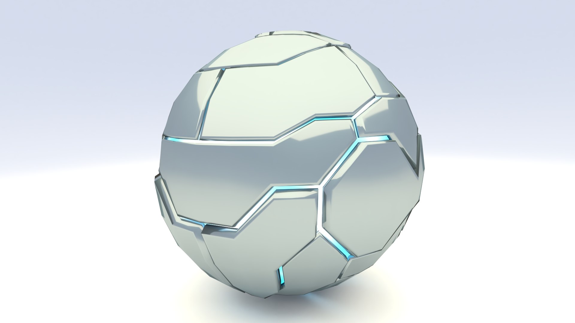 Techno Sphere 3d Model