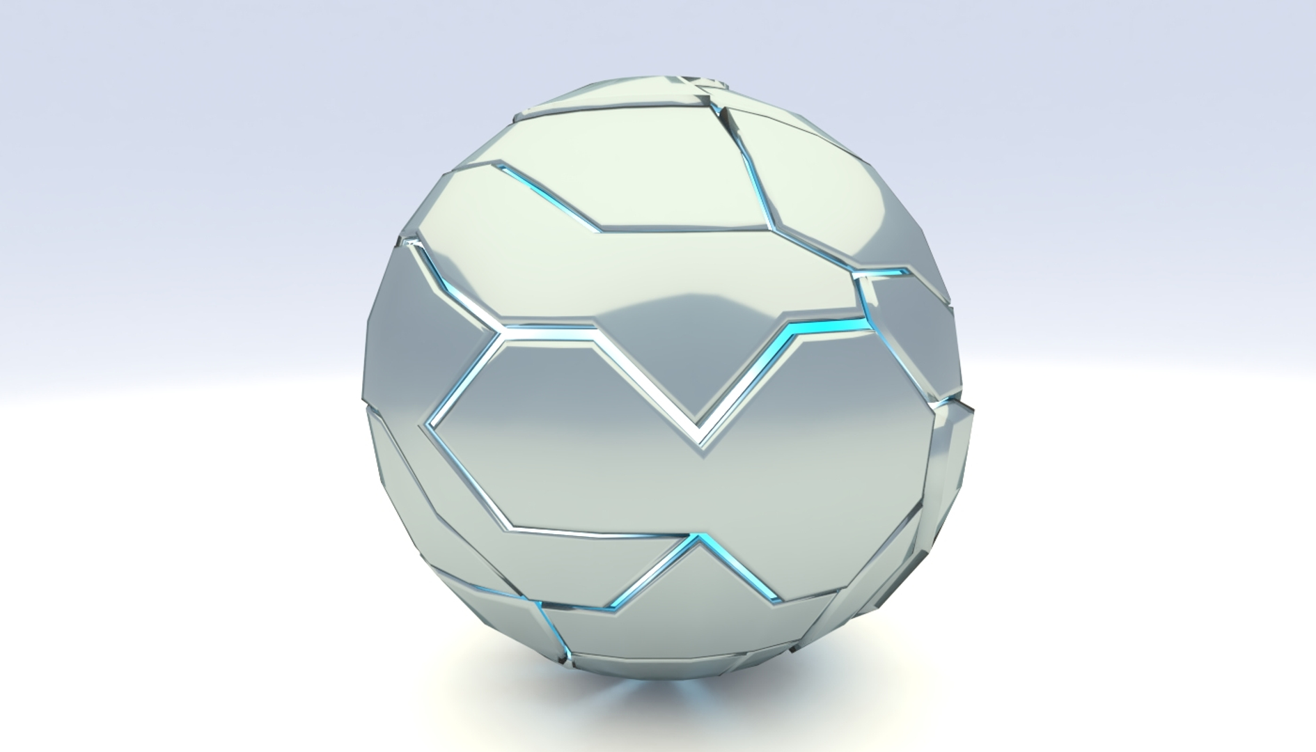 Techno Sphere 3d Model
