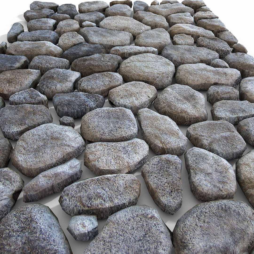 3d Stone Block Pavement