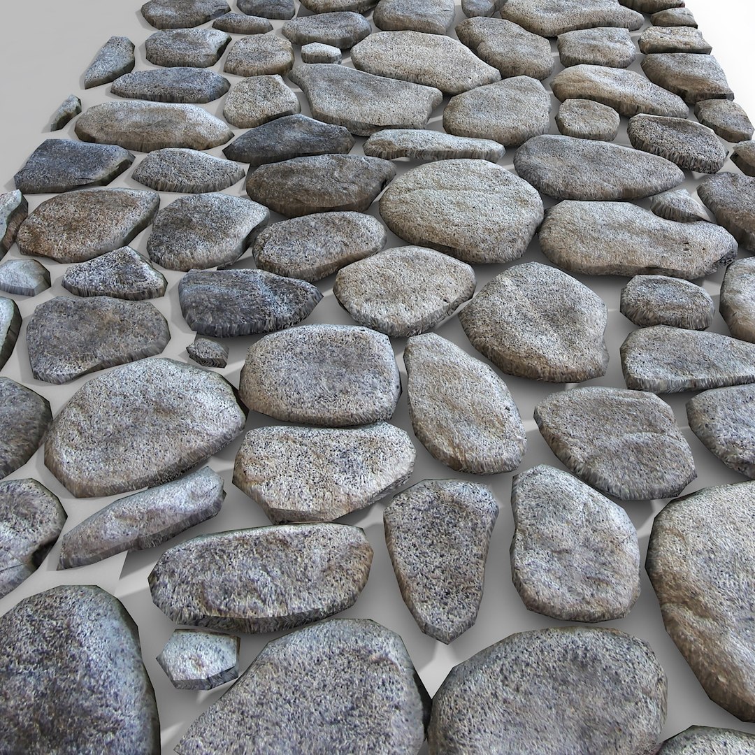3d Stone Block Pavement