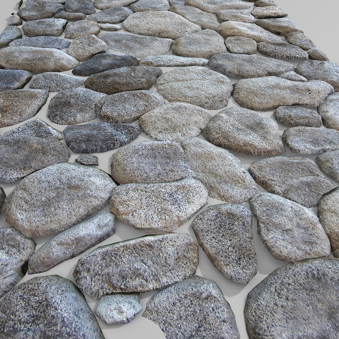 3d Stone Block Pavement