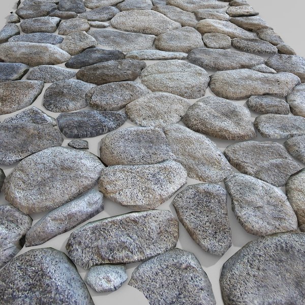 cobble stone block 3d model