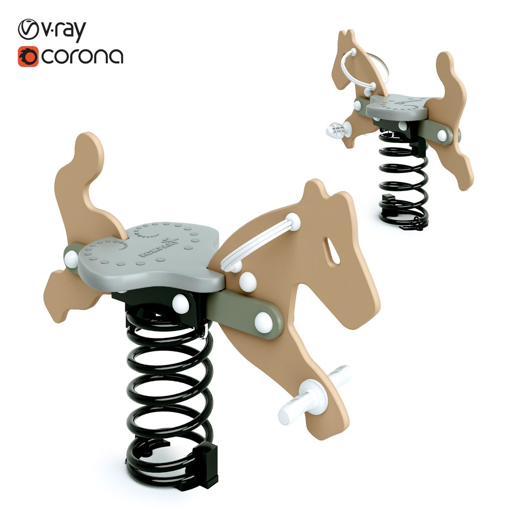 3D Model Spring Rocker Puma-hop - TurboSquid 1600757