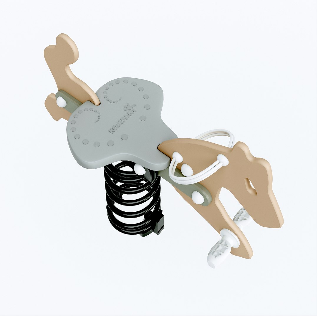 3D Model Spring Rocker Puma-hop - TurboSquid 1600757