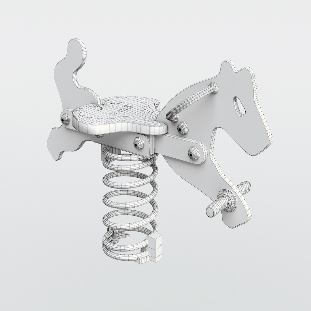 3D Model Spring Rocker Puma-hop - TurboSquid 1600757