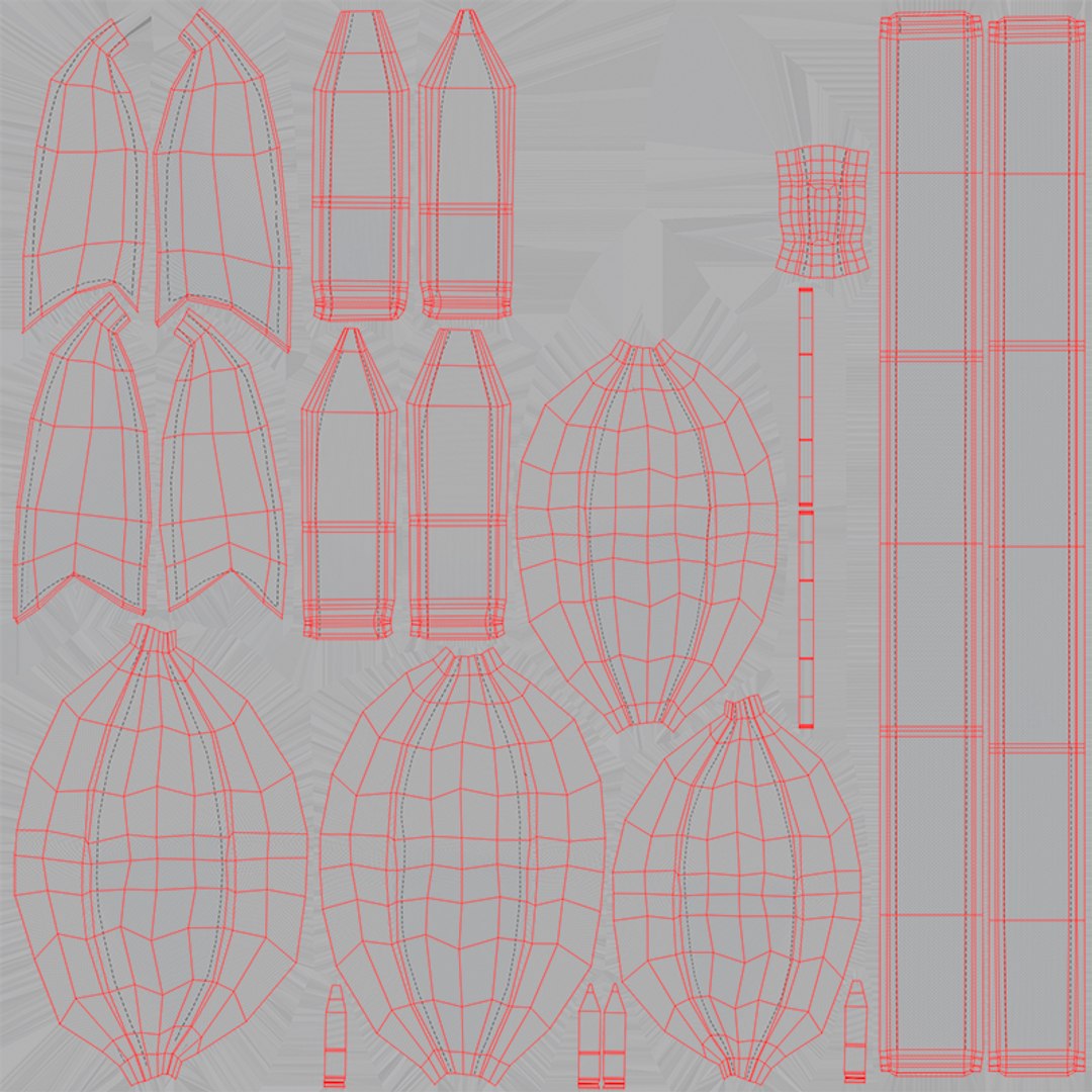 3D Gift Box Cube Label Blue Model - TurboSquid 1741455