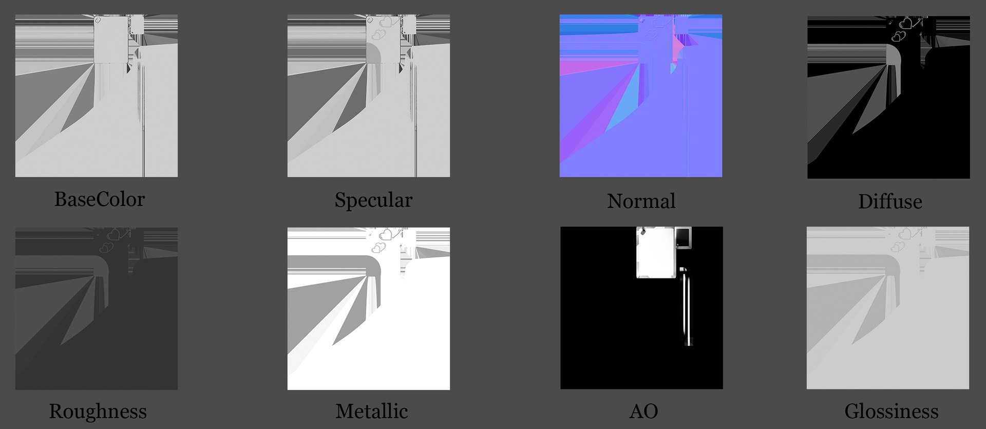 3D Gift Box Cube Label Blue Model - TurboSquid 1741455