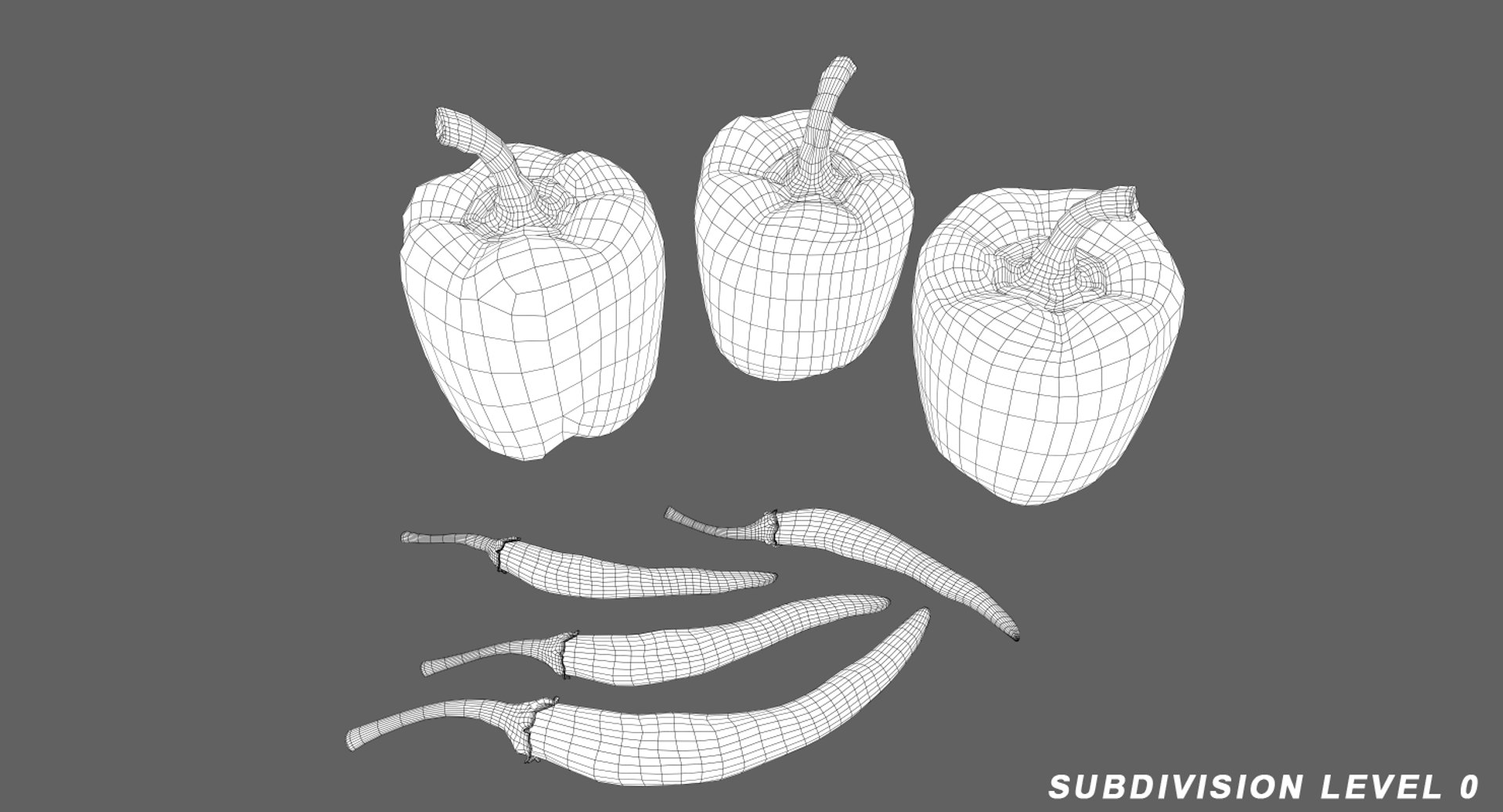 3D Fruits Scene Lightwave - TurboSquid 1483010