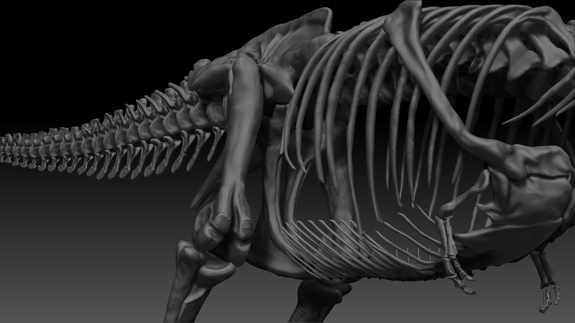 Tarbosaurus Bataar Full Set 3D - TurboSquid 1902250