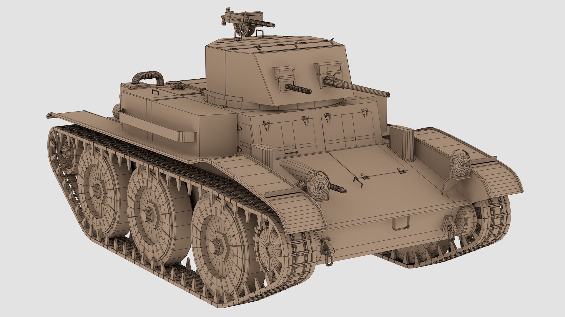 T7 Combat Car 3D Model - TurboSquid 2368846