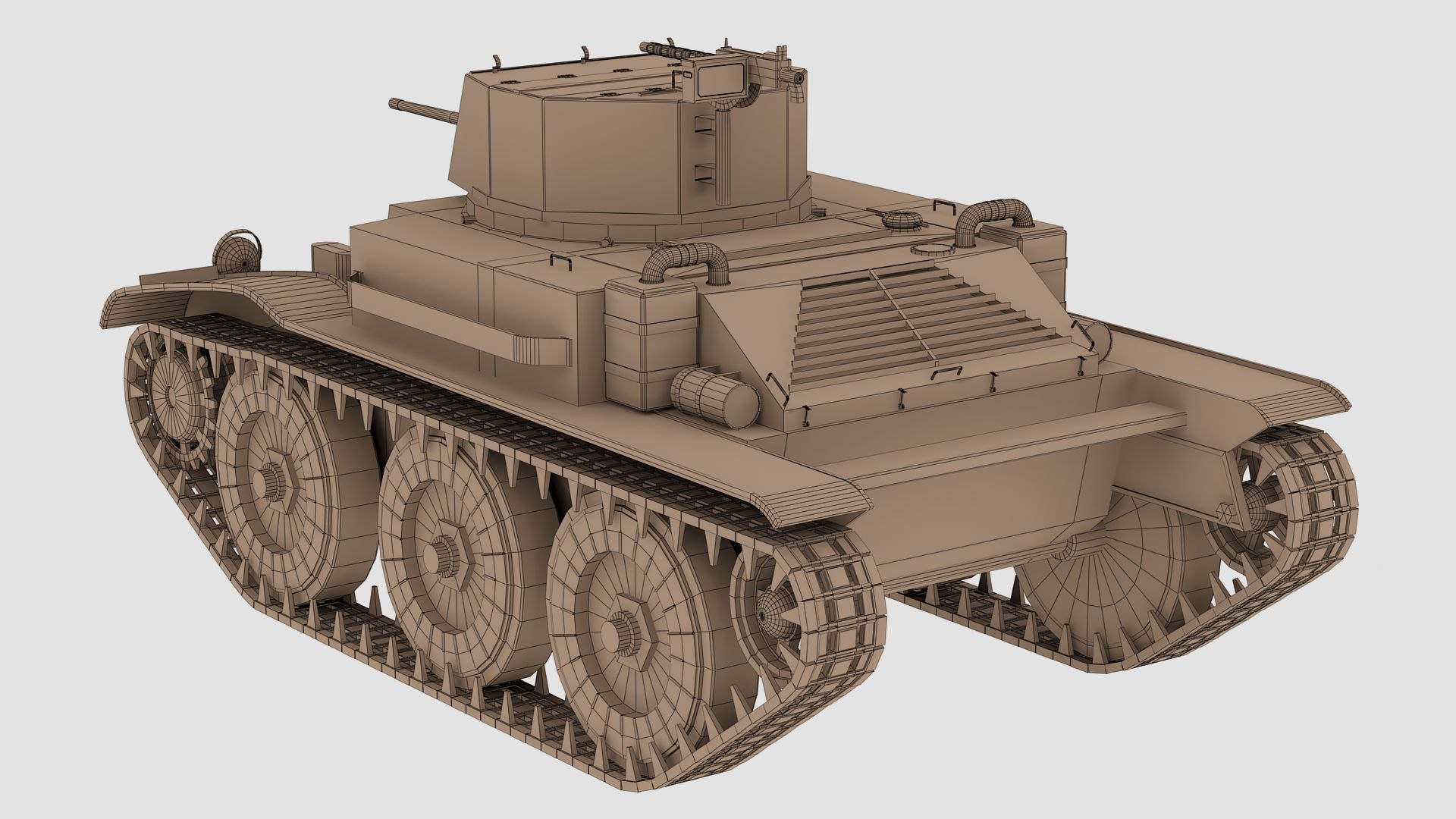 T7 Combat Car 3D Model - TurboSquid 2368846