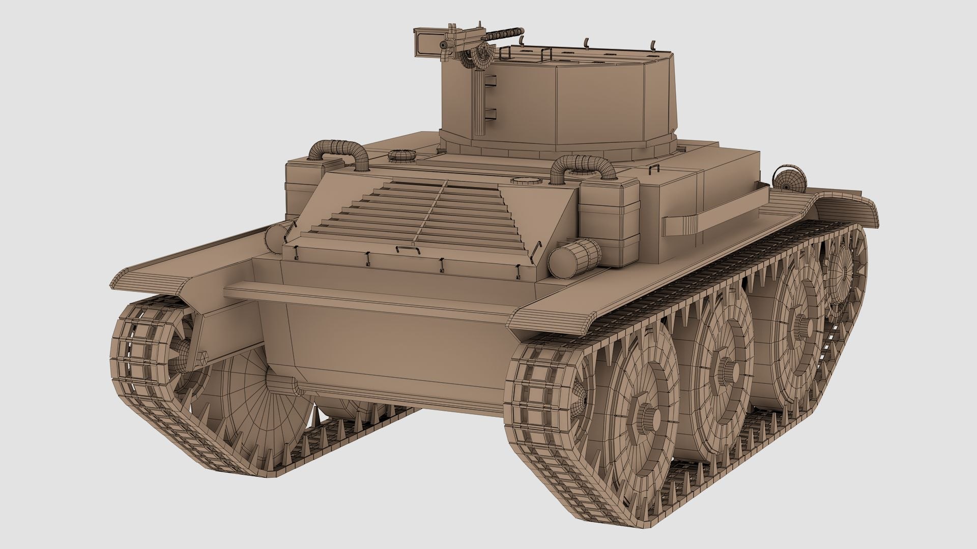 T7 Combat Car 3D Model - TurboSquid 2368846