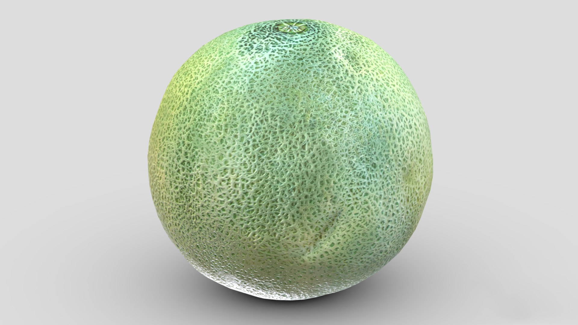 Honeydew Melon Low Poly Model - TurboSquid 2366250