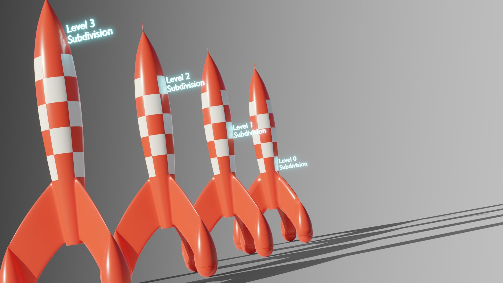3D Rocket From Tintin Model - TurboSquid 1841117