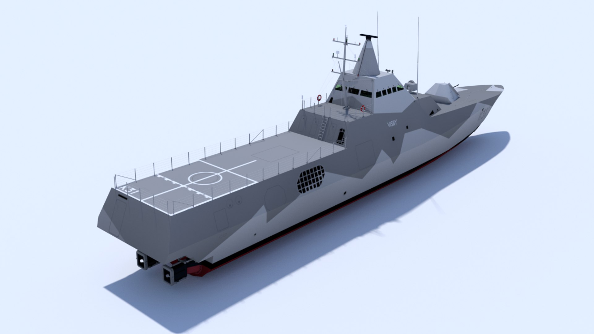 3d Hswms Visby