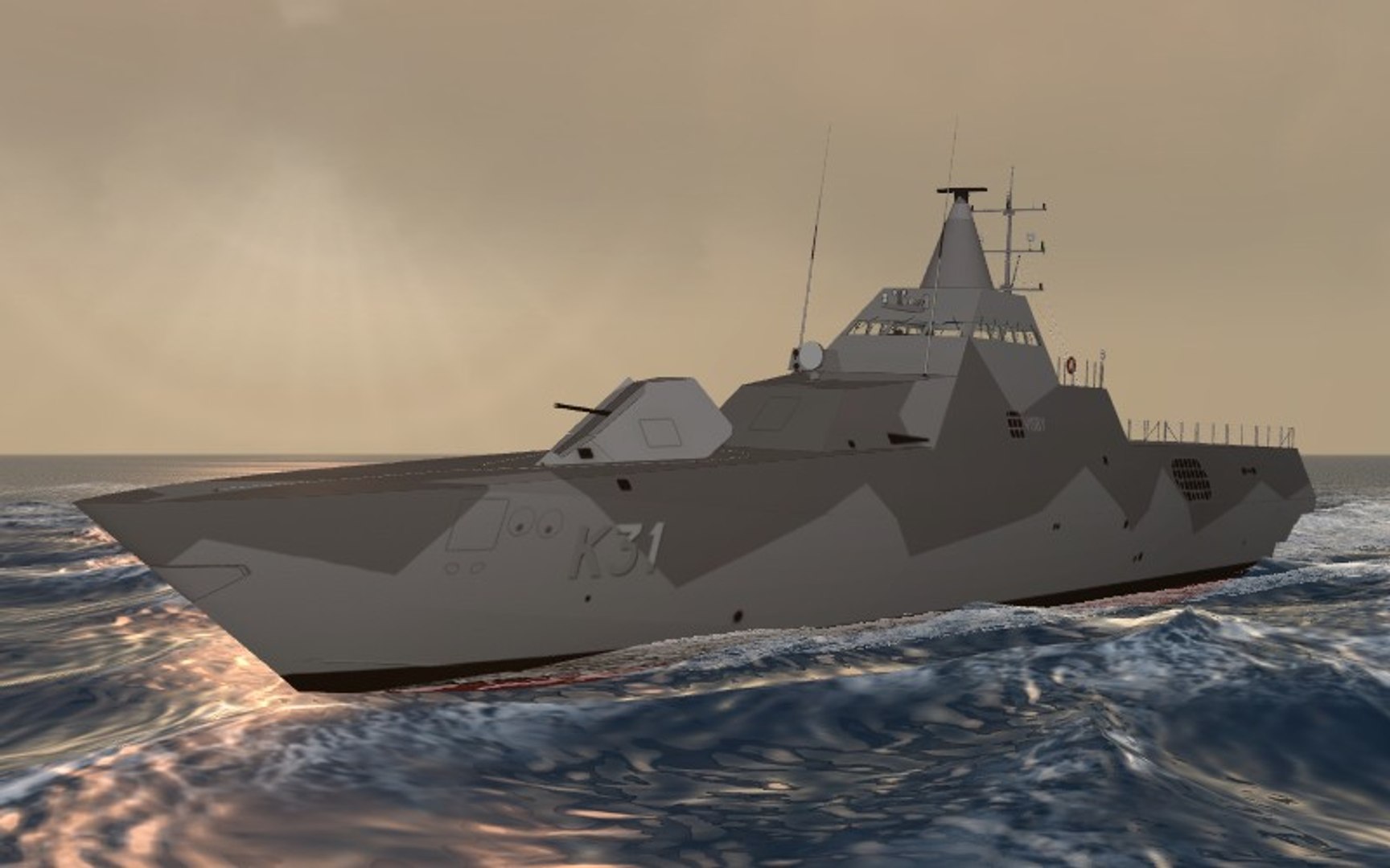 3d Hswms Visby