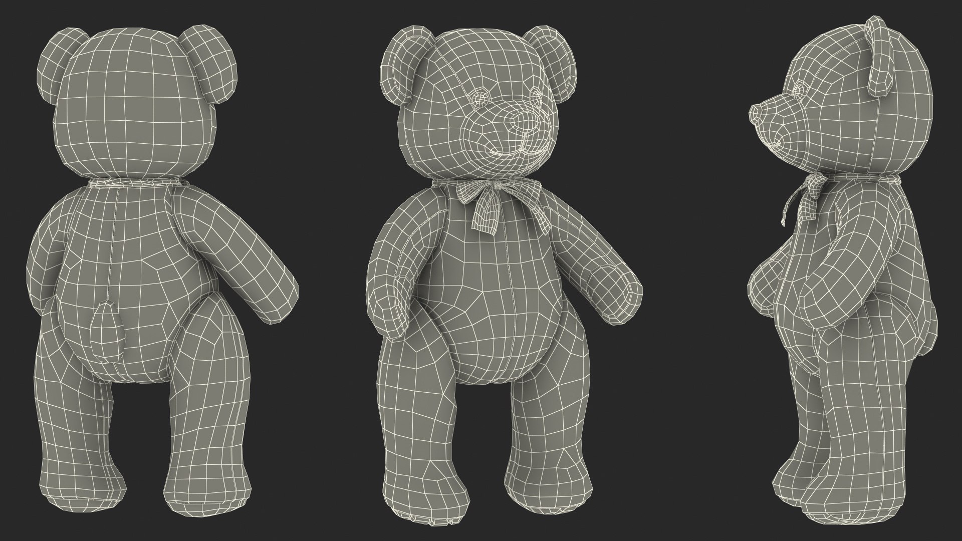 Teddy Bear Rigged 3D model - TurboSquid 1926527