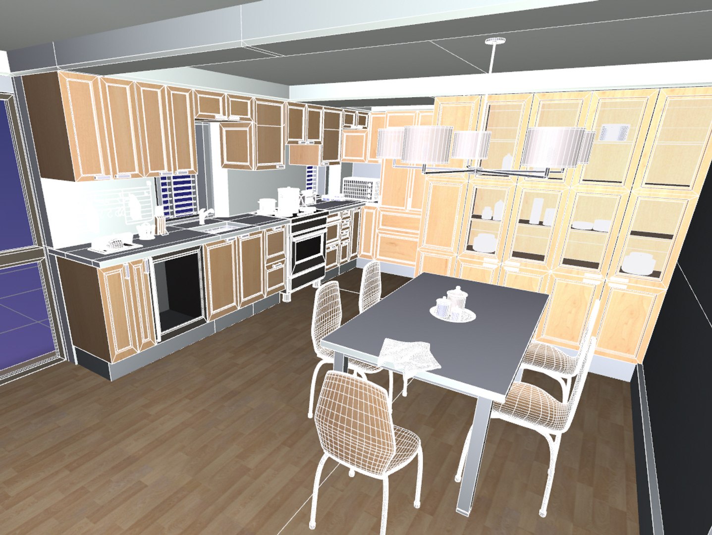 3D Modern Kitchen 1 - TurboSquid 2126430