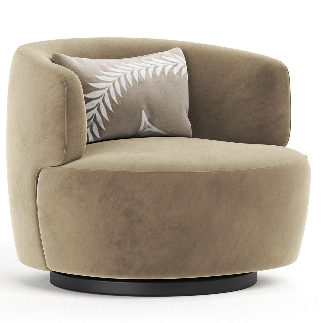 ELAIN MOLTENI armchair 3D model - TurboSquid 1928834