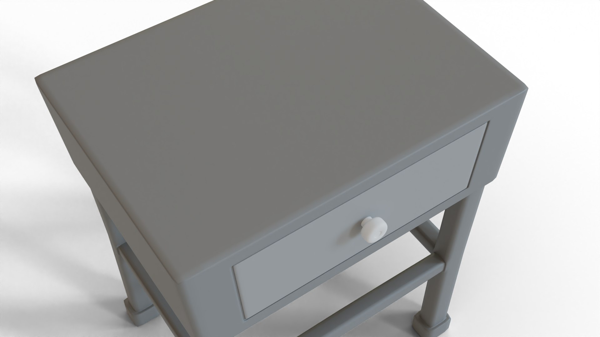 3D Cartoon Small Table Model - TurboSquid 2306110