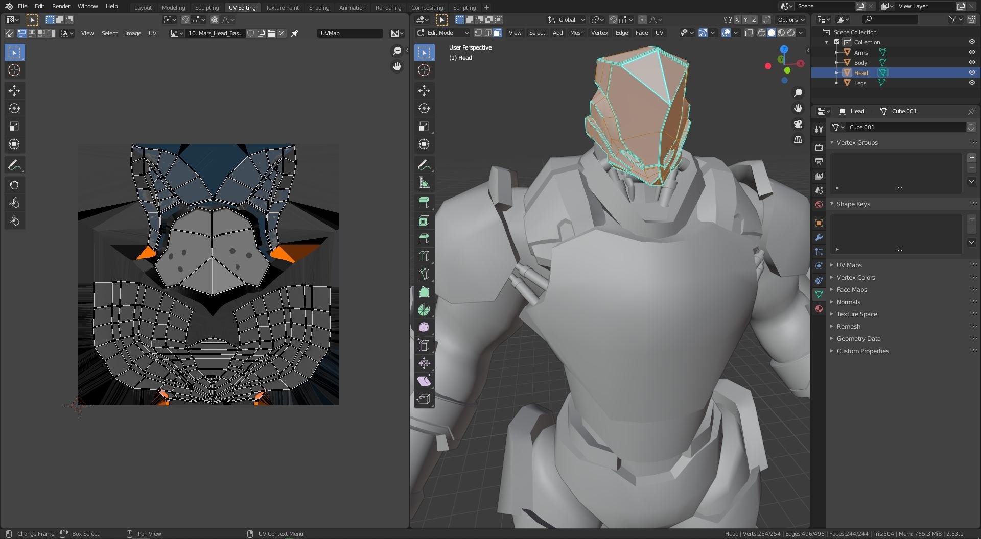 LOW POLY ROBOT - MARS 3D - TurboSquid 2030184