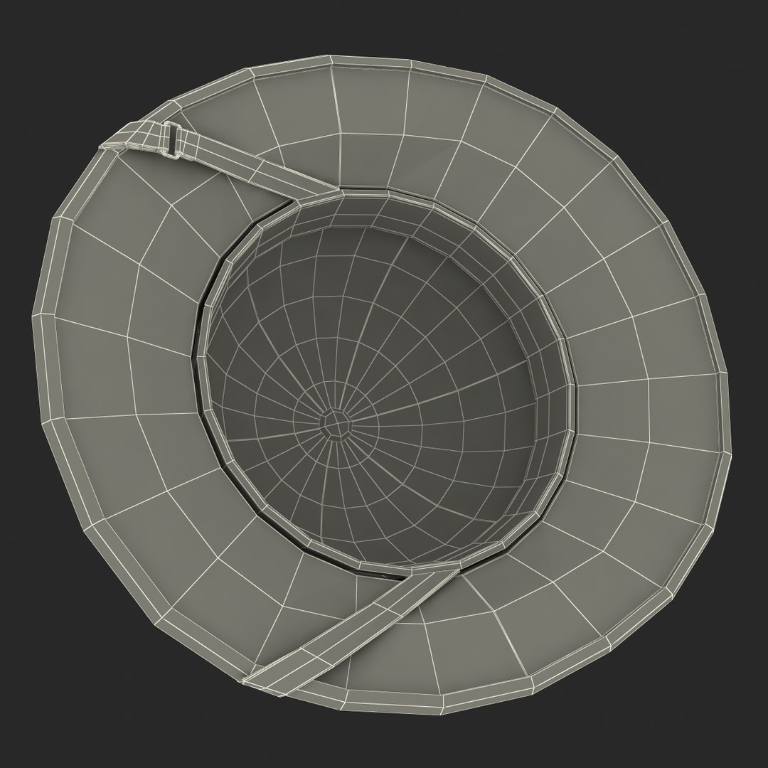 3d Model Pith Helmet