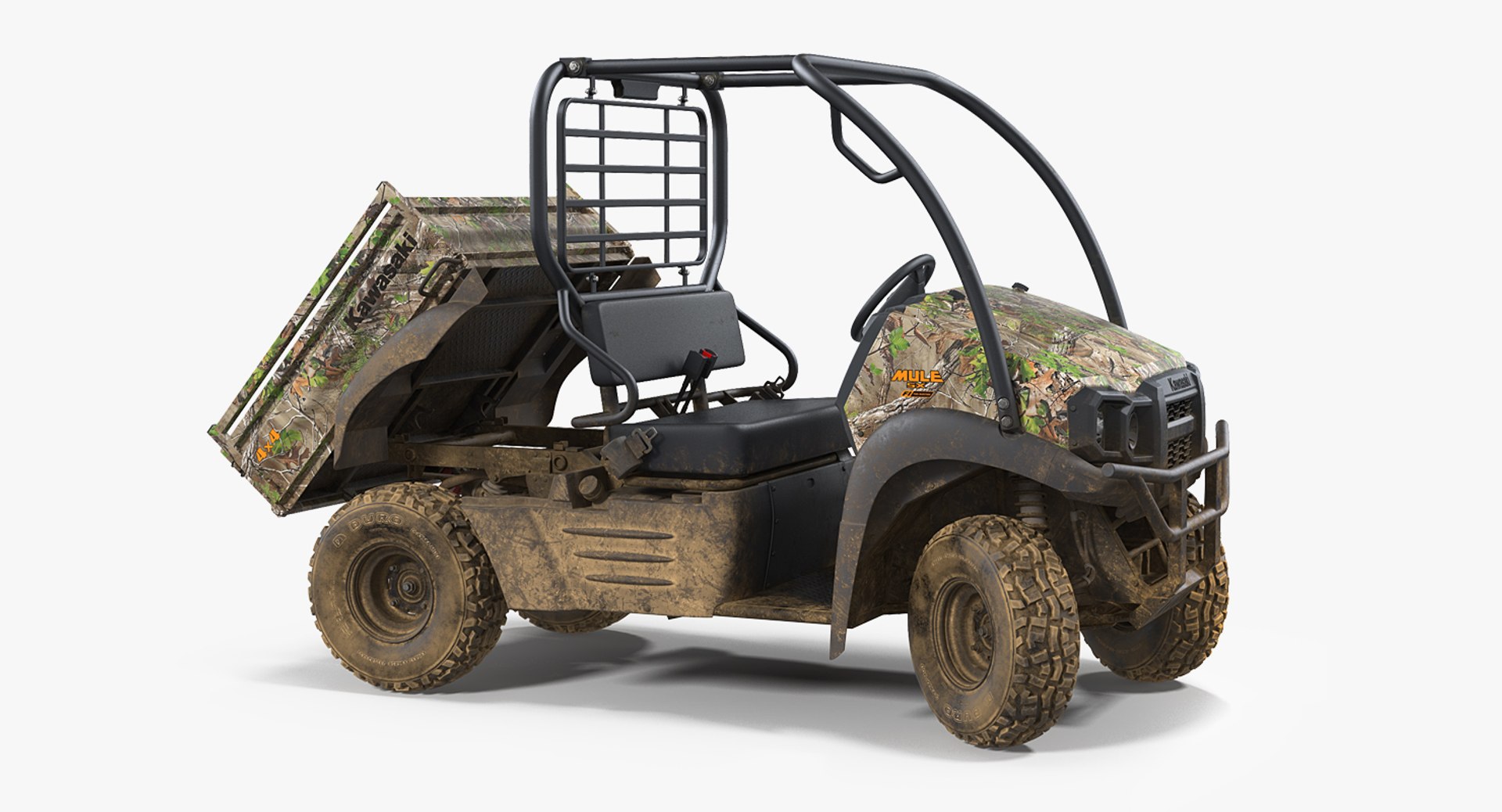 3D kawasaki mule 4x4 2019 - TurboSquid 1414094