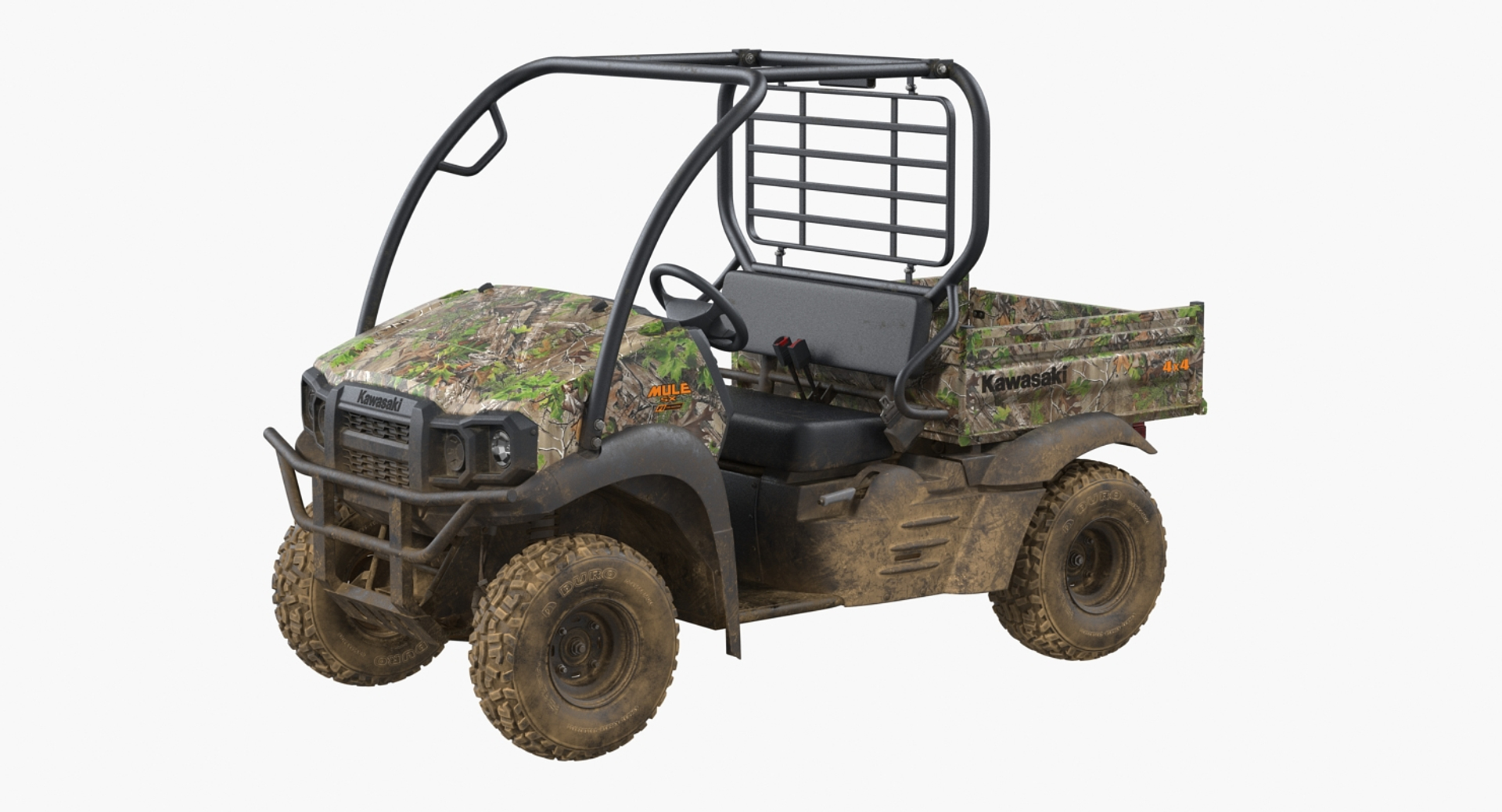 3D Kawasaki Mule 4x4 2019 - TurboSquid 1414094