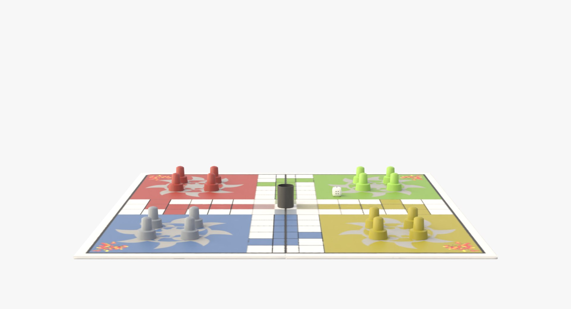 3D Ludo Board Piece Model - TurboSquid 1303603
