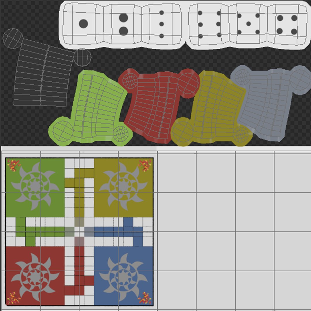 3D Ludo Board Piece Model - TurboSquid 1303603