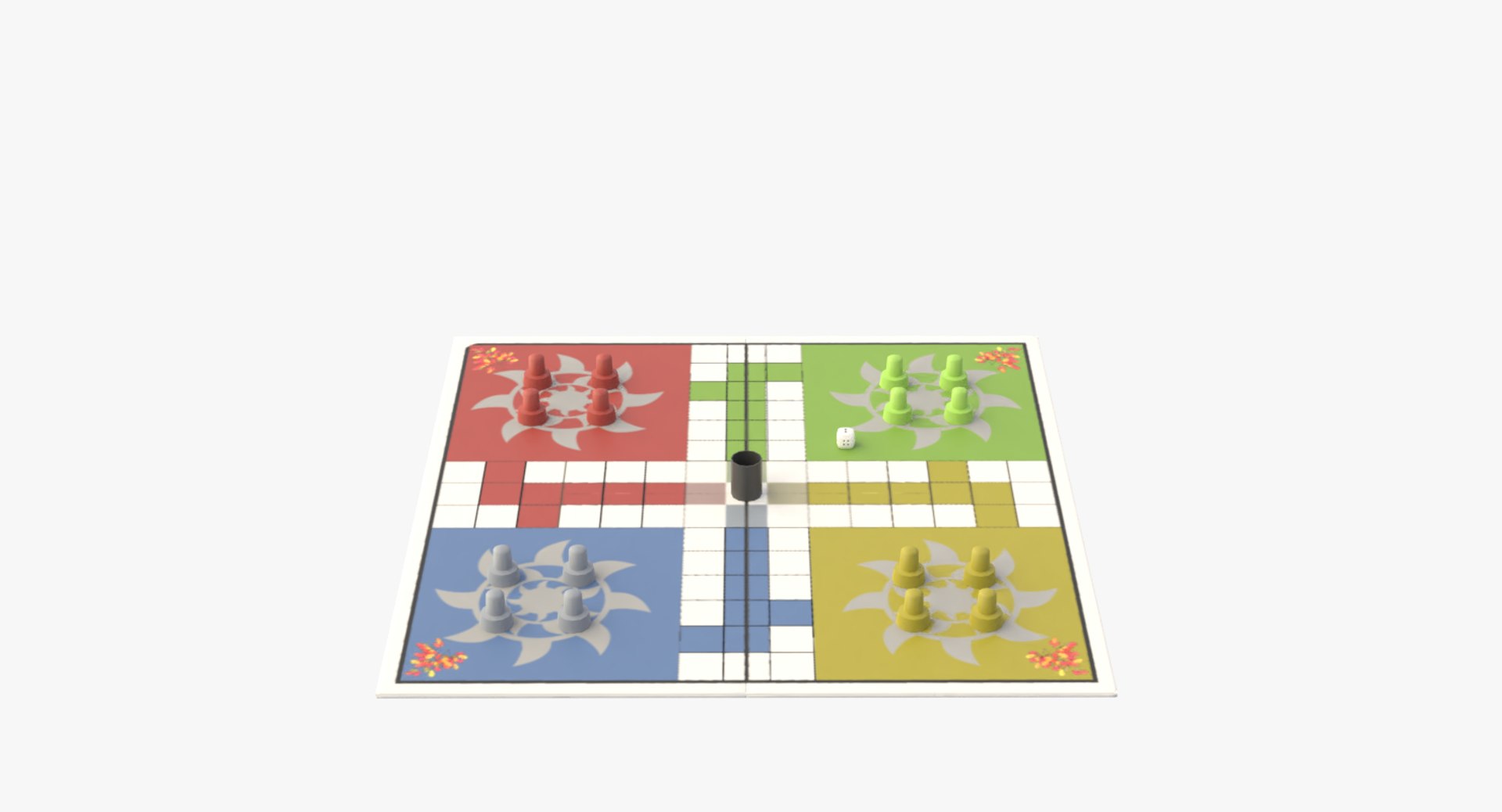 3D Ludo Board Piece Model - TurboSquid 1303603