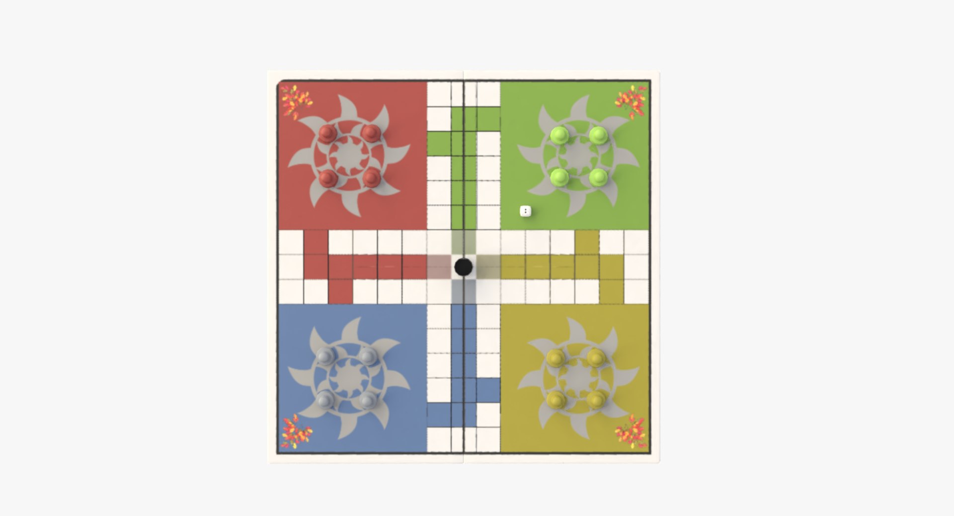 3D Ludo Board Piece Model - TurboSquid 1303603