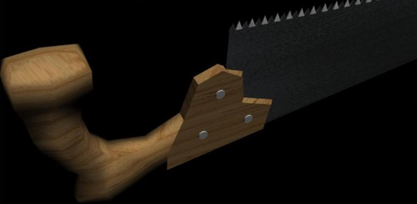 3d model cutting wood