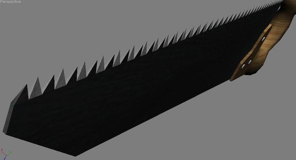 3d model cutting wood