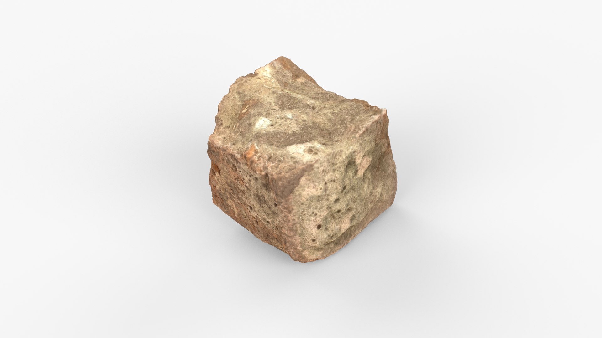 Photorealistic 3D Scan Of Rock Stone 3D - TurboSquid 2322596