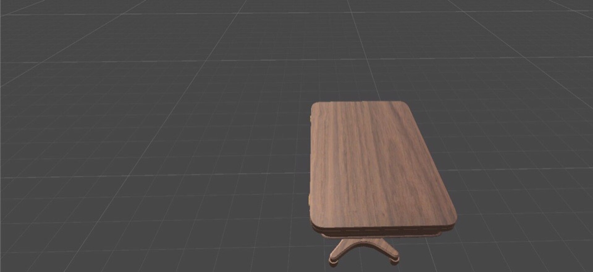 3D Antique Furniture Table Model - TurboSquid 1411032