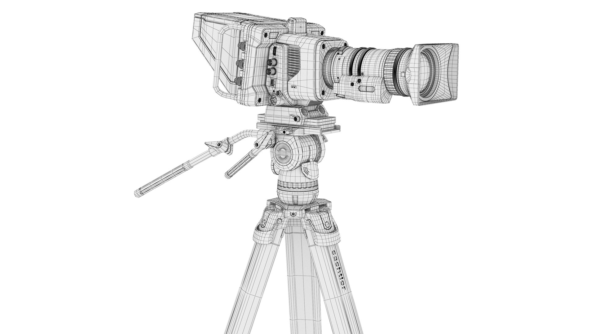 Camera Black Magic 3D Model - TurboSquid 2237188