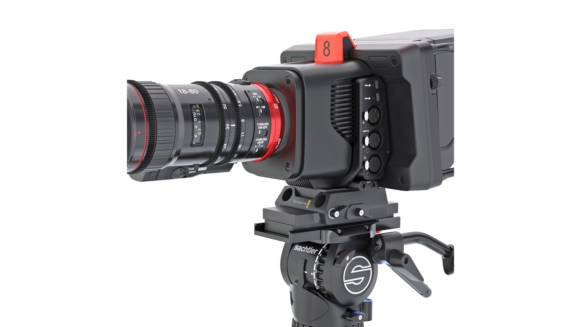 Camera Black Magic 3D Model - TurboSquid 2237188
