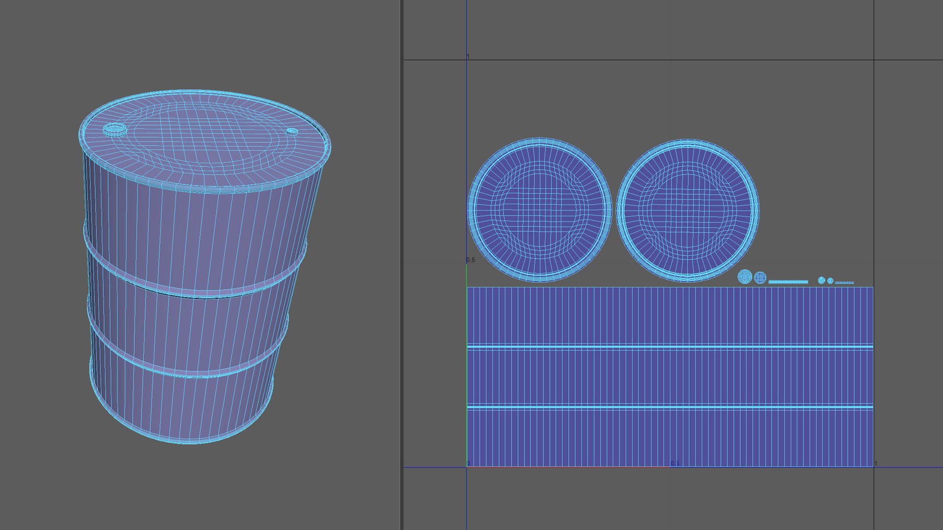 3D Rusty Metal Oil Barrel - TurboSquid 1753976