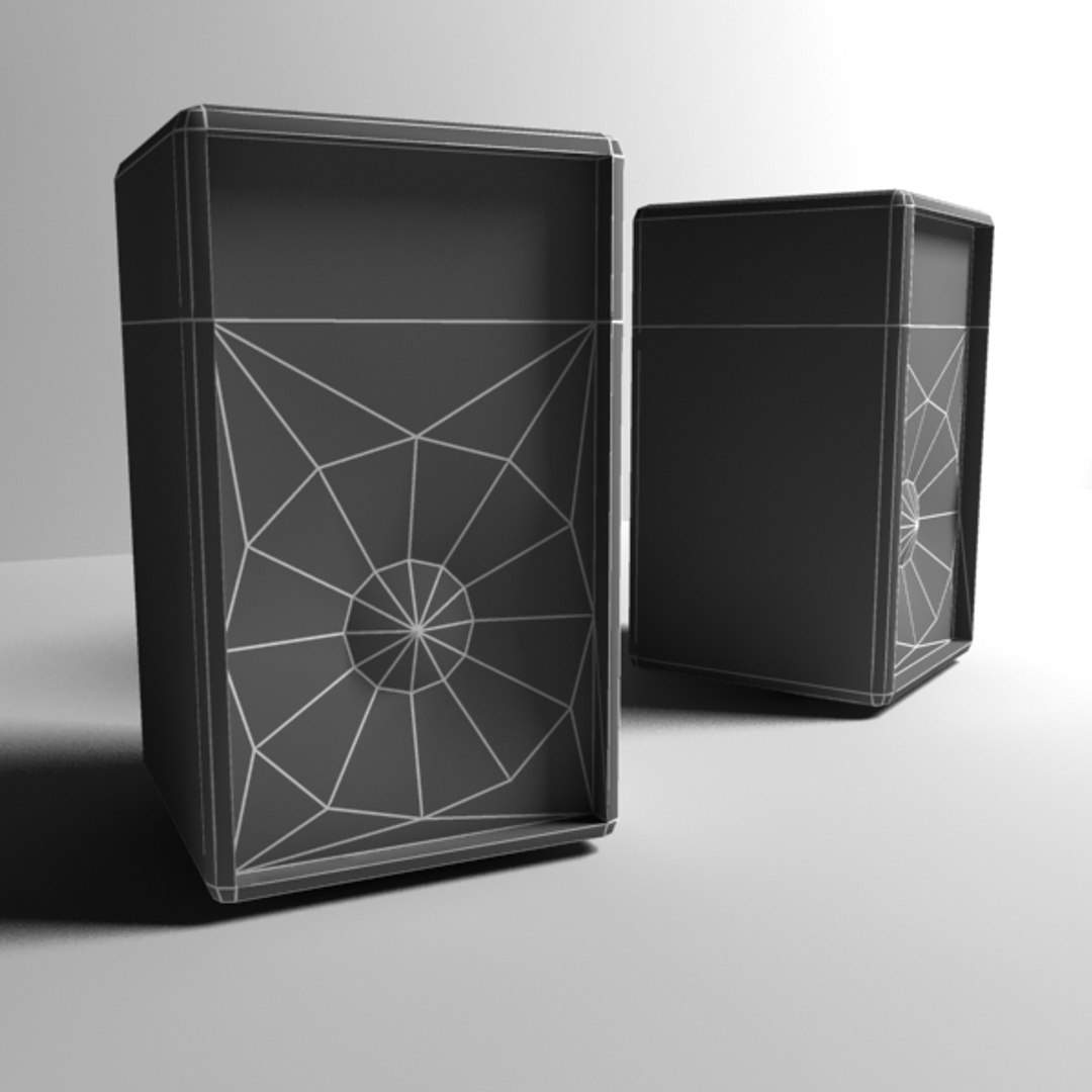 concert speaker 3d model