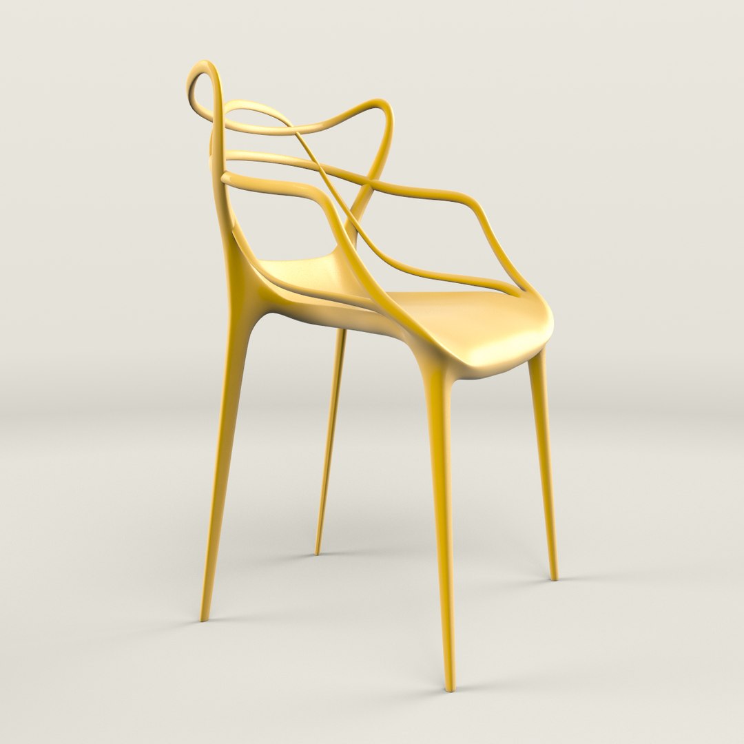 3d Masters Chair - Phillippe Starck Model
