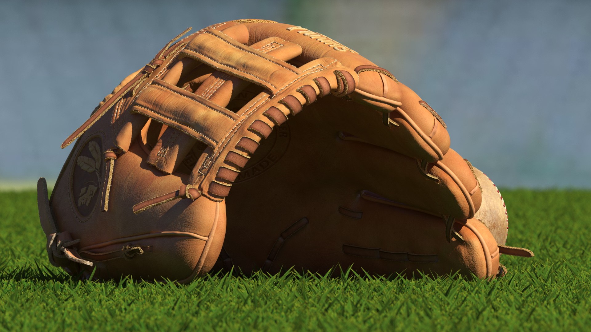 baseball ball rawlings 3d model