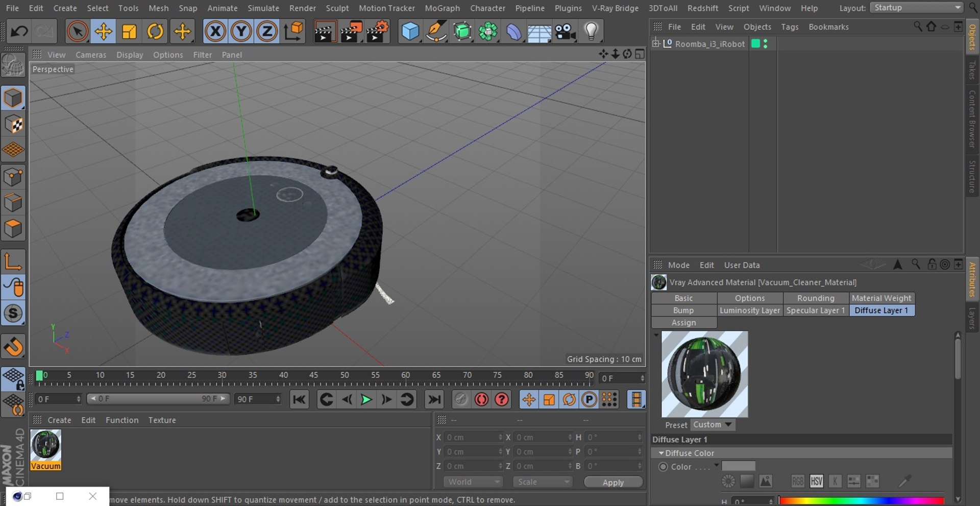Roomba I3 IRobot 3D Model - TurboSquid 2189747