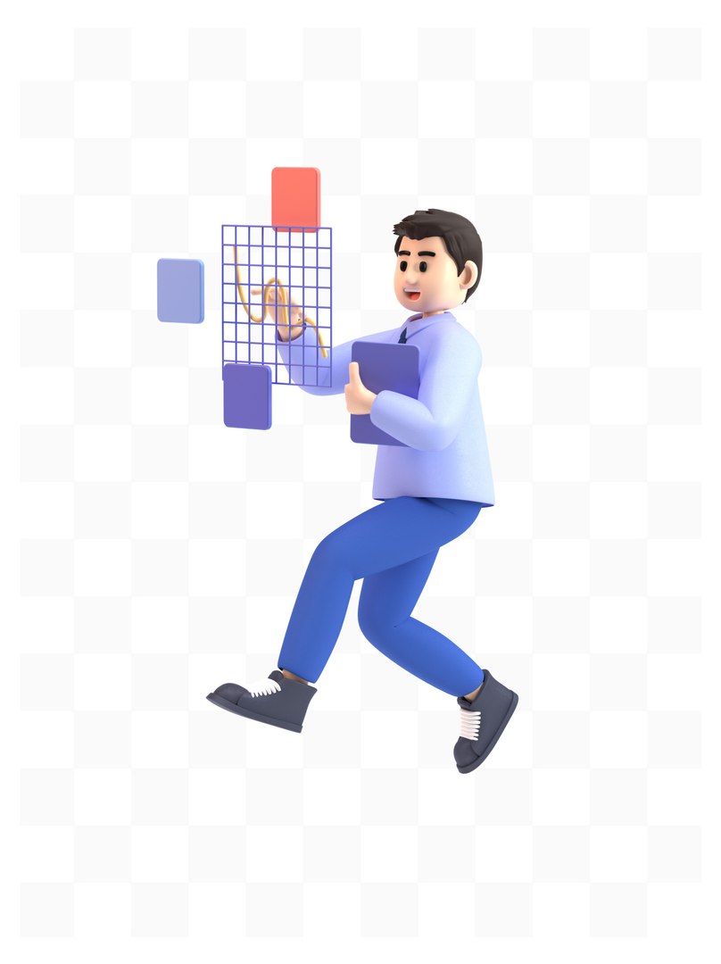 3D 3D Cartoon characters of - TurboSquid 2041440