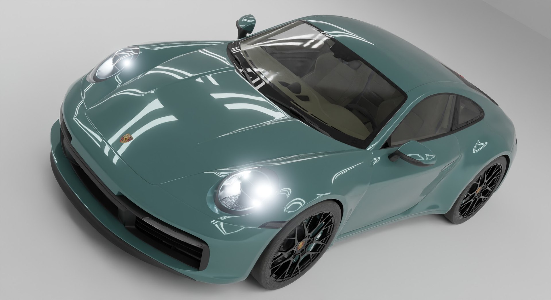 Porsche 992 3D Model - TurboSquid 2283080