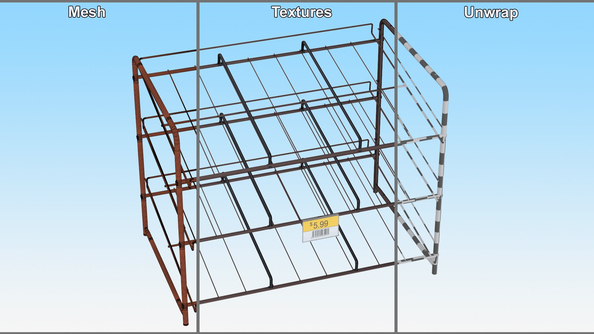 Beverage Can Dispenser With Price Tag Model - TurboSquid 2017661
