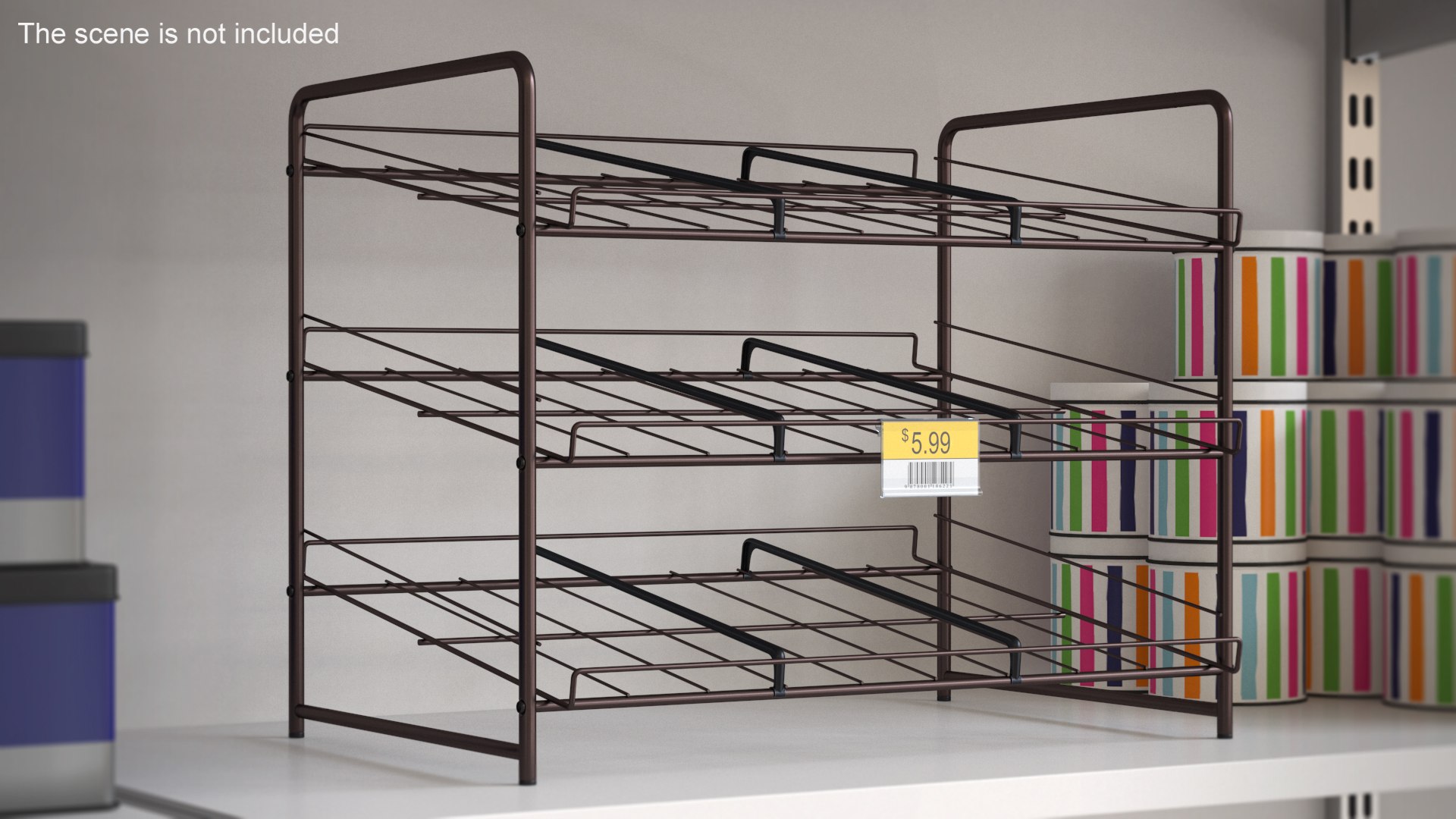 Beverage Can Dispenser With Price Tag Model - TurboSquid 2017661