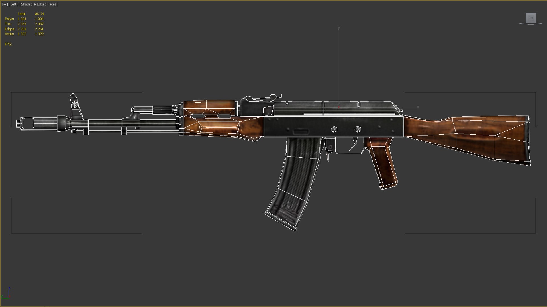 3ds max hand ak-47 animations