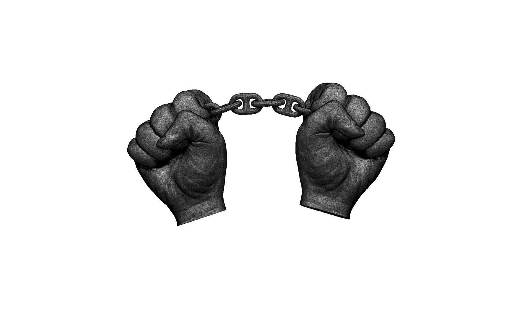 3D Hand Chain Model - TurboSquid 2118047