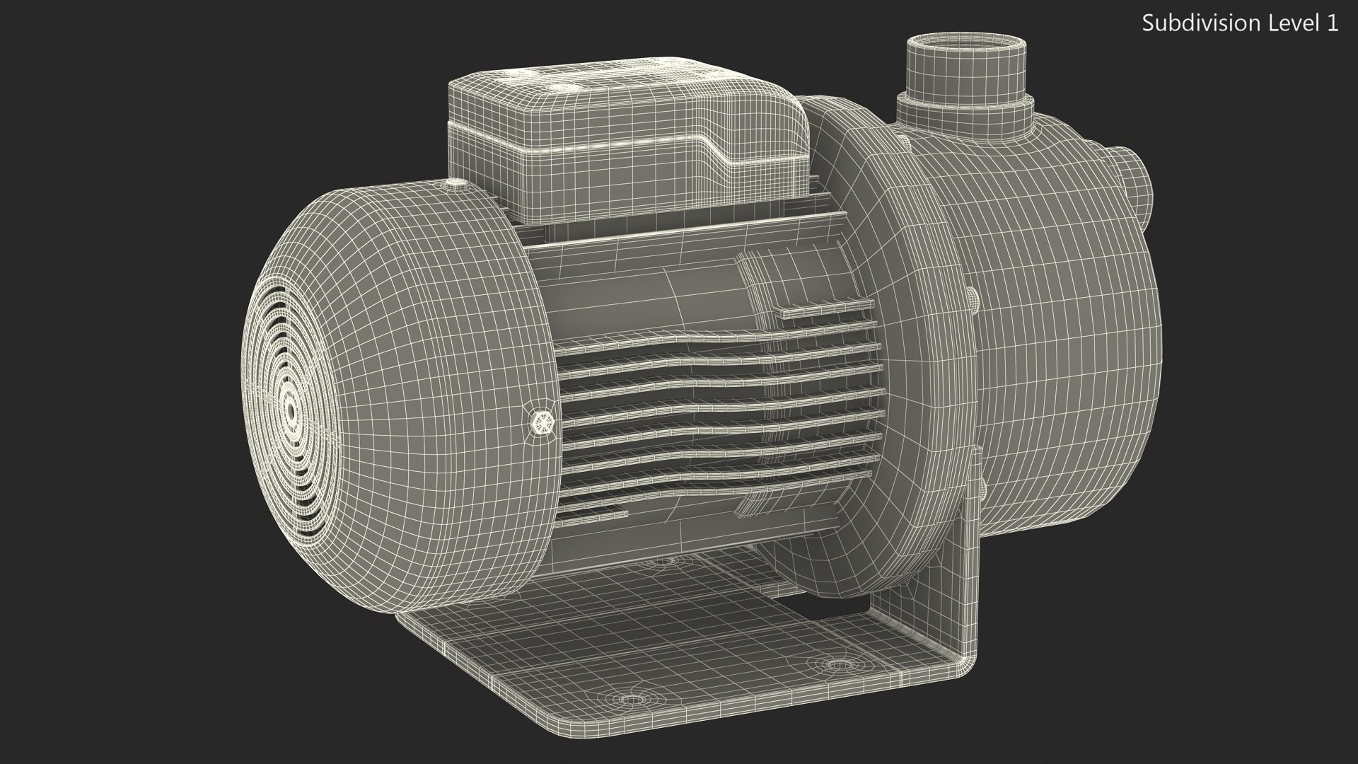 Centrifugal Water Pump 3D Model - TurboSquid 2131611